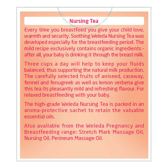 Weleda Nursing Tea | Shop Weleda Mum & Baby at Flora & Fauna