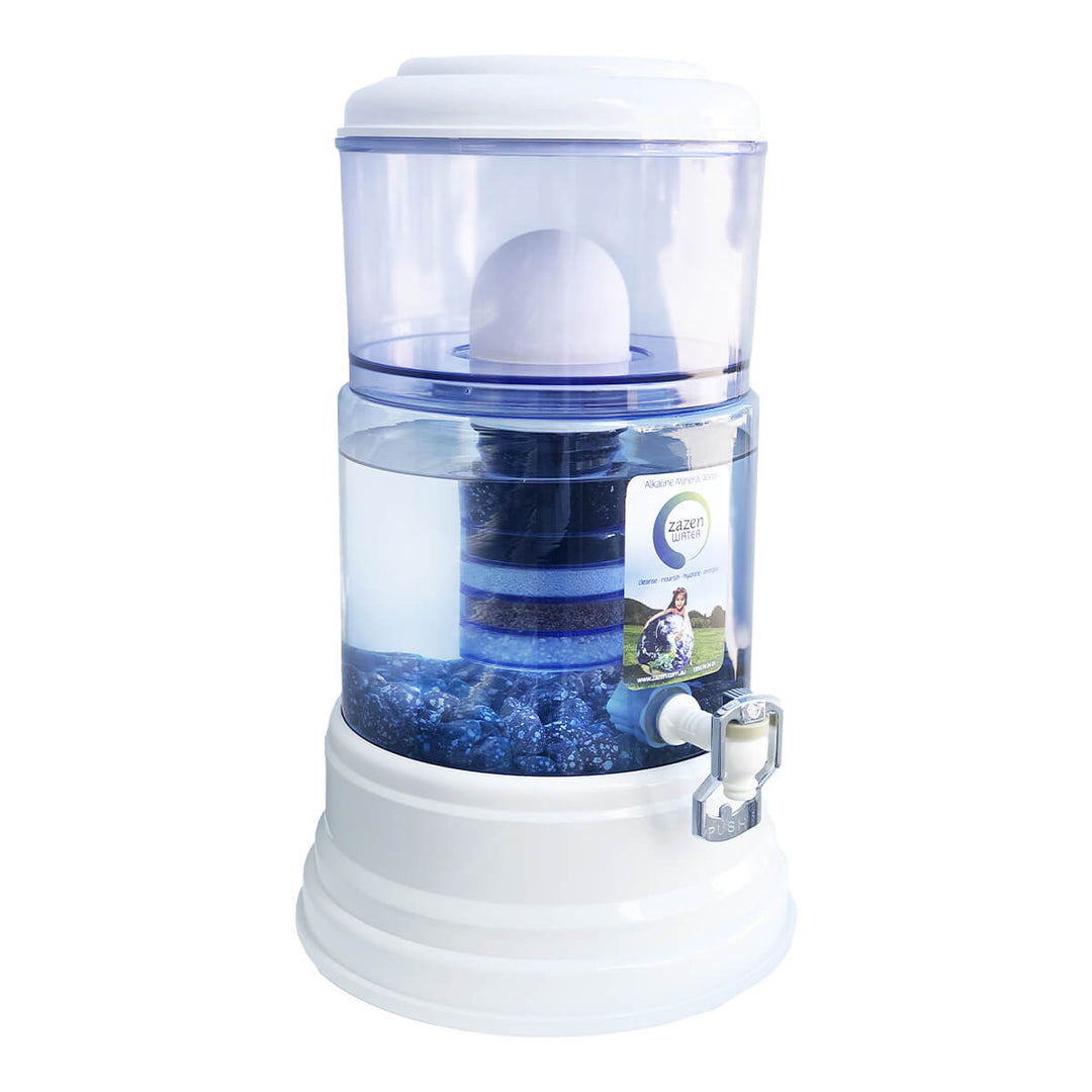 zazen Water Alkaline Water System - Glass Bottom Tank | Flora & Fauna AU